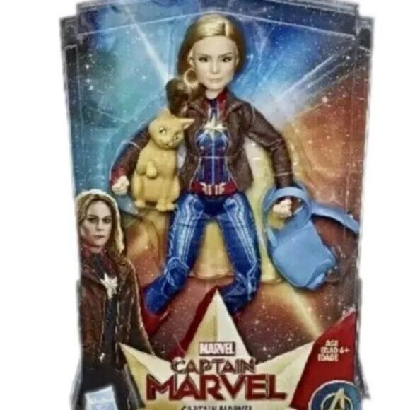 Hasbro | Toys | Captain Marvel And Marvels Goose Doll 2 Inch Action ...